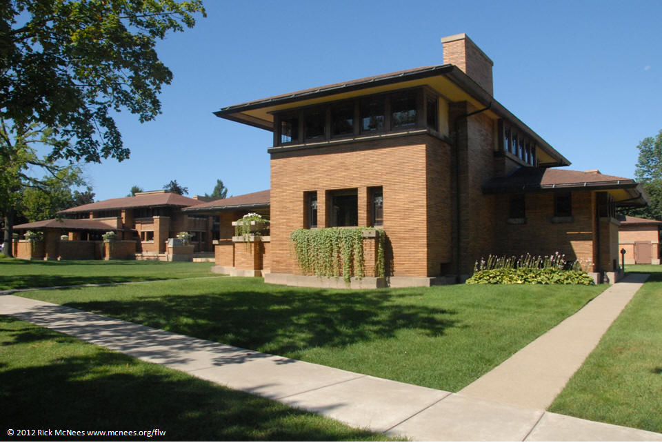 Lloyd Wright- Martin House Complex - Reflect House