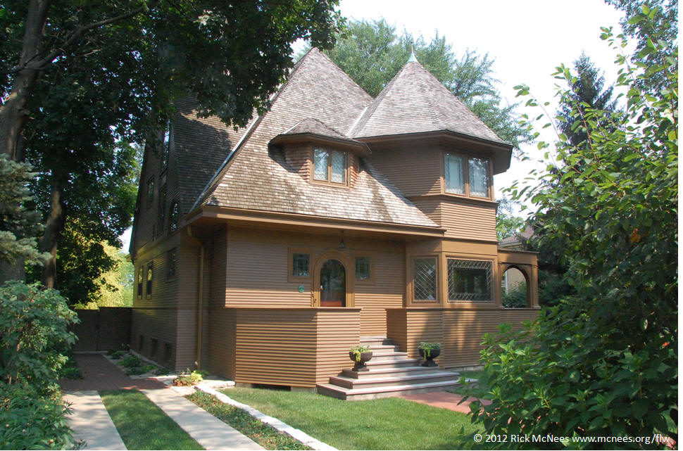Frank Lloyd Wright Prairie School Architecture in Illinois Photo ...