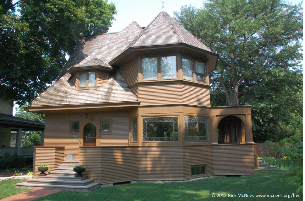 Frank Lloyd Wright Prairie School Architecture in Illinois Photo ...