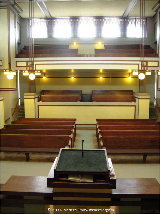 Frank Lloyd Wright Unity Temple in Oak Park, IL