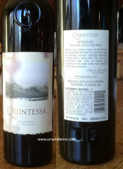 California Wine Labels on Rick's WineSite - Producers Q-R Alpha