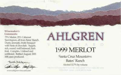 California Wine Labels on Rick's WineSite