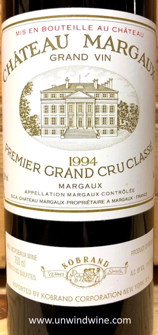 French Margaux Bordeaux Wine Labels on Rick's WineSite