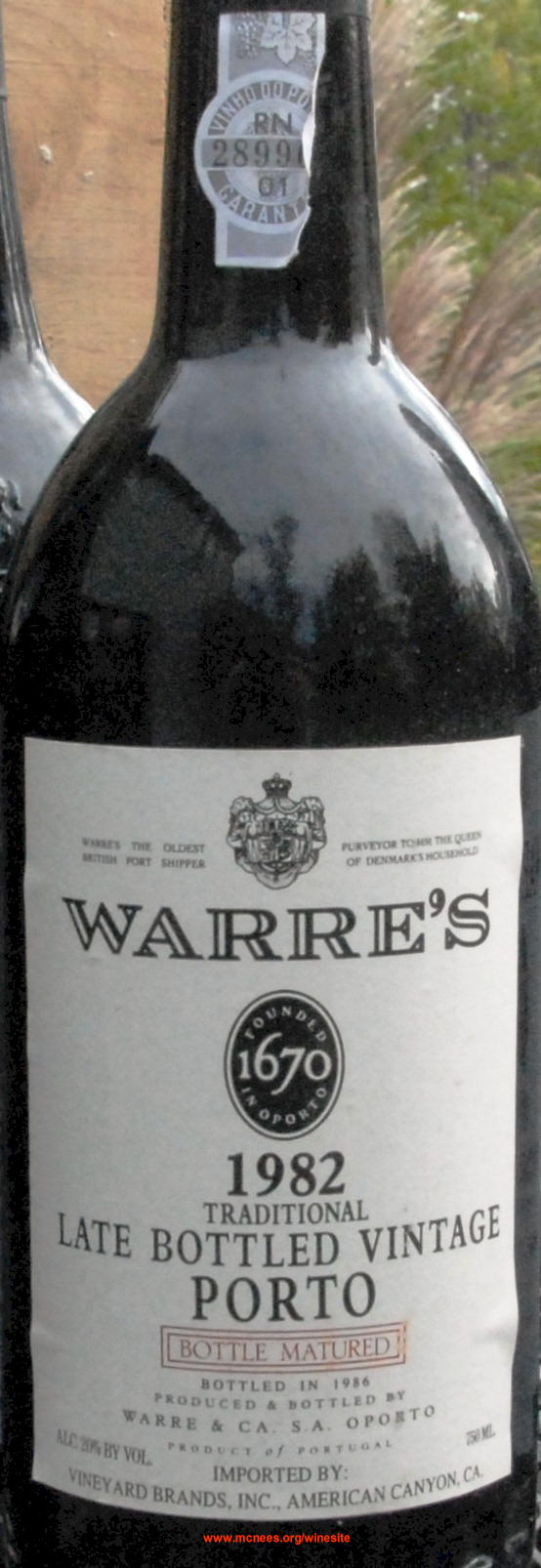 Port Wine Labels on Rick's WineSite